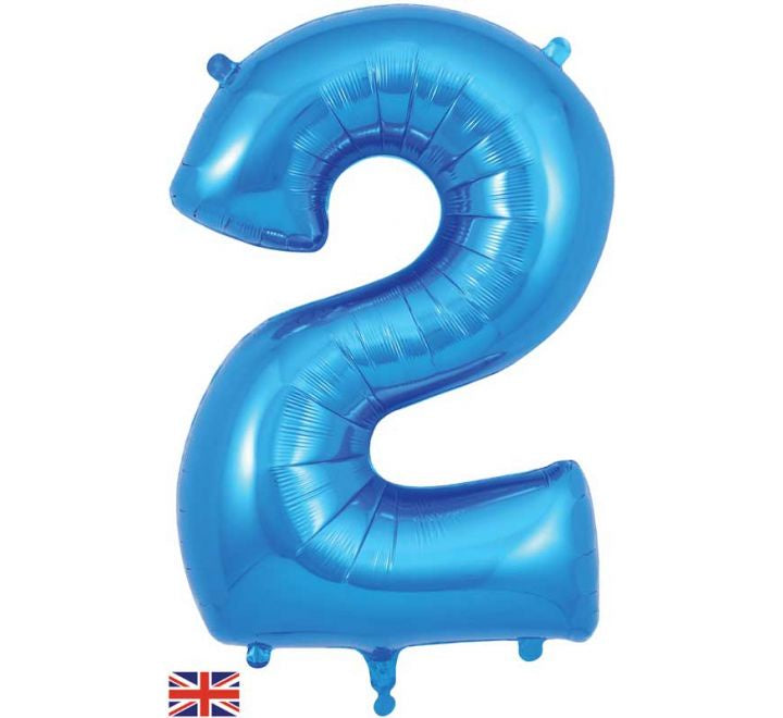 JUMBO NUMBER - 2 - BLUE – Partica