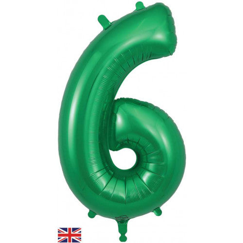 JUMBO NUMBER - 6 - GREEN – Partica