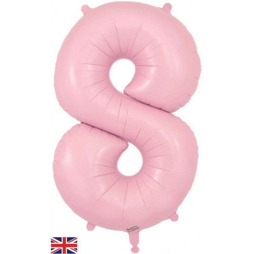 JUMBO NUMBER - 8 - MATTE PINK – Partica