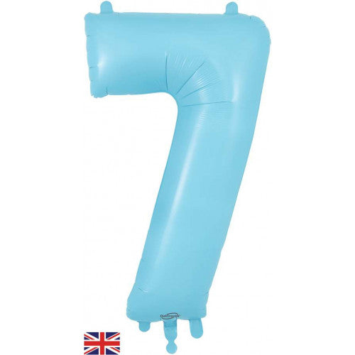 JUMBO NUMBER - 7 - MATTE BLUE – Partica