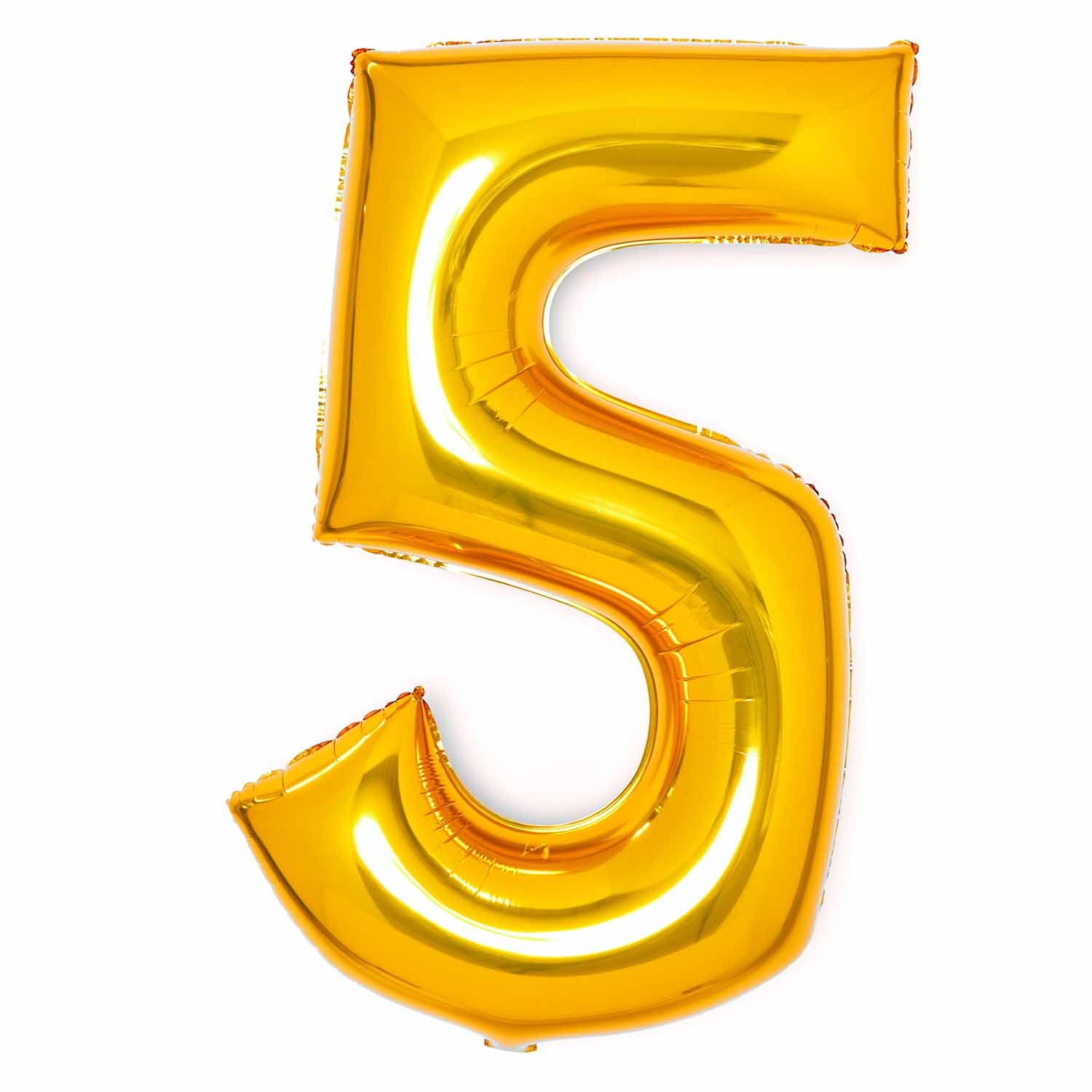 JUMBO NUMBER - 5 - GOLD - 7.99 GBP – Partica