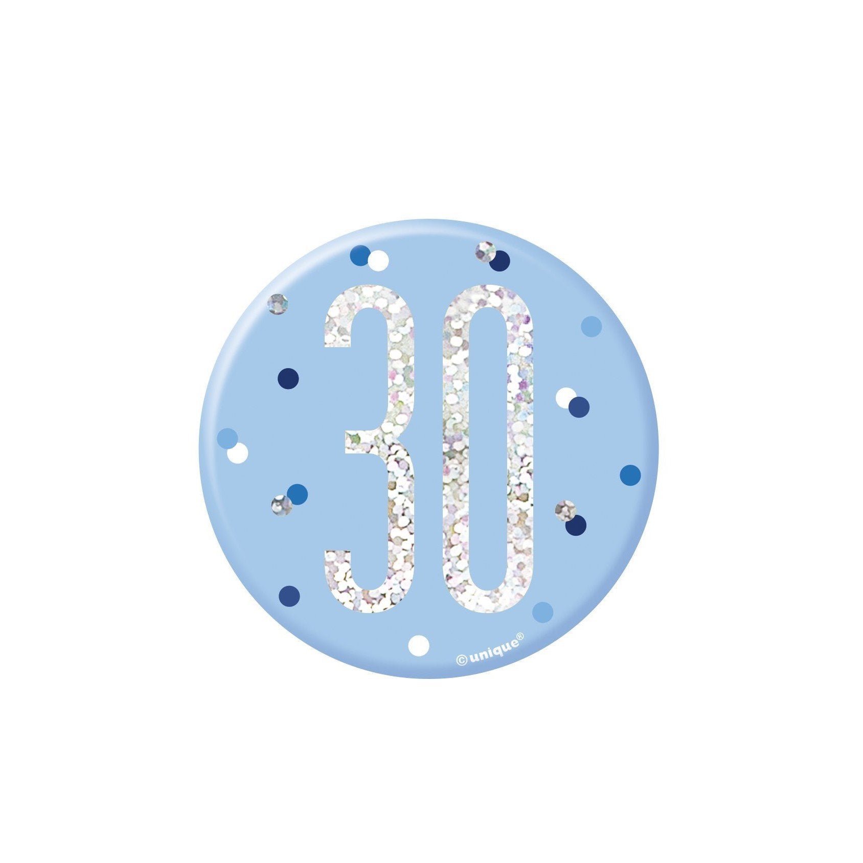 BADGE - 30th - BLUE – Partica