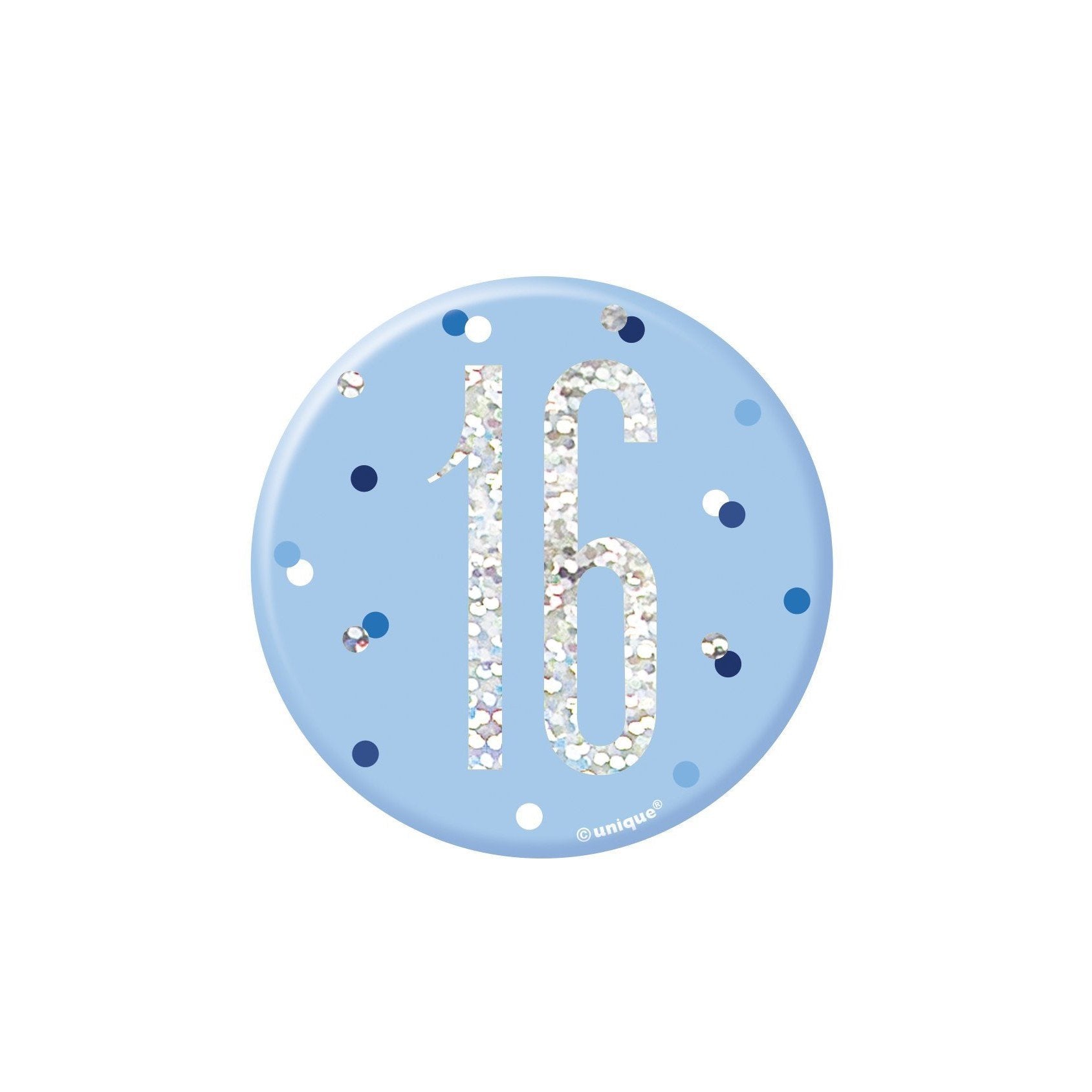 BADGE - 16th - BLUE – Partica