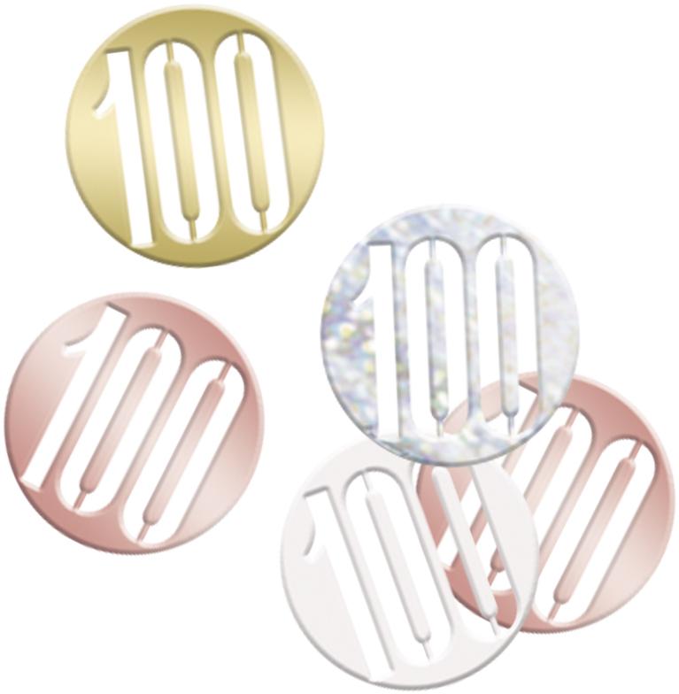CONFETTI - 100th - ROSE GOLD – Partica