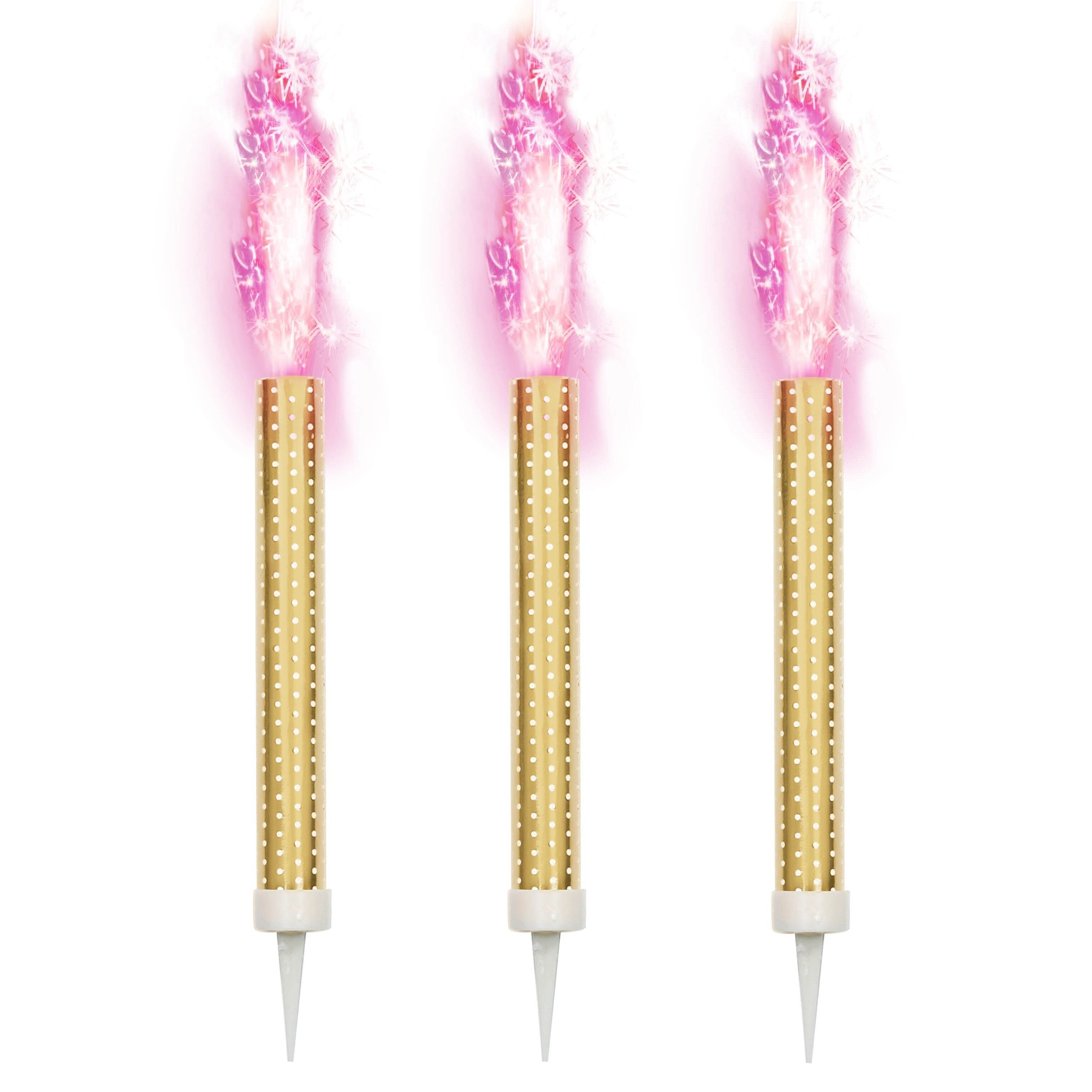 ICE FOUNTAINS - PINK FLAME - PACK OF 3 – Partica