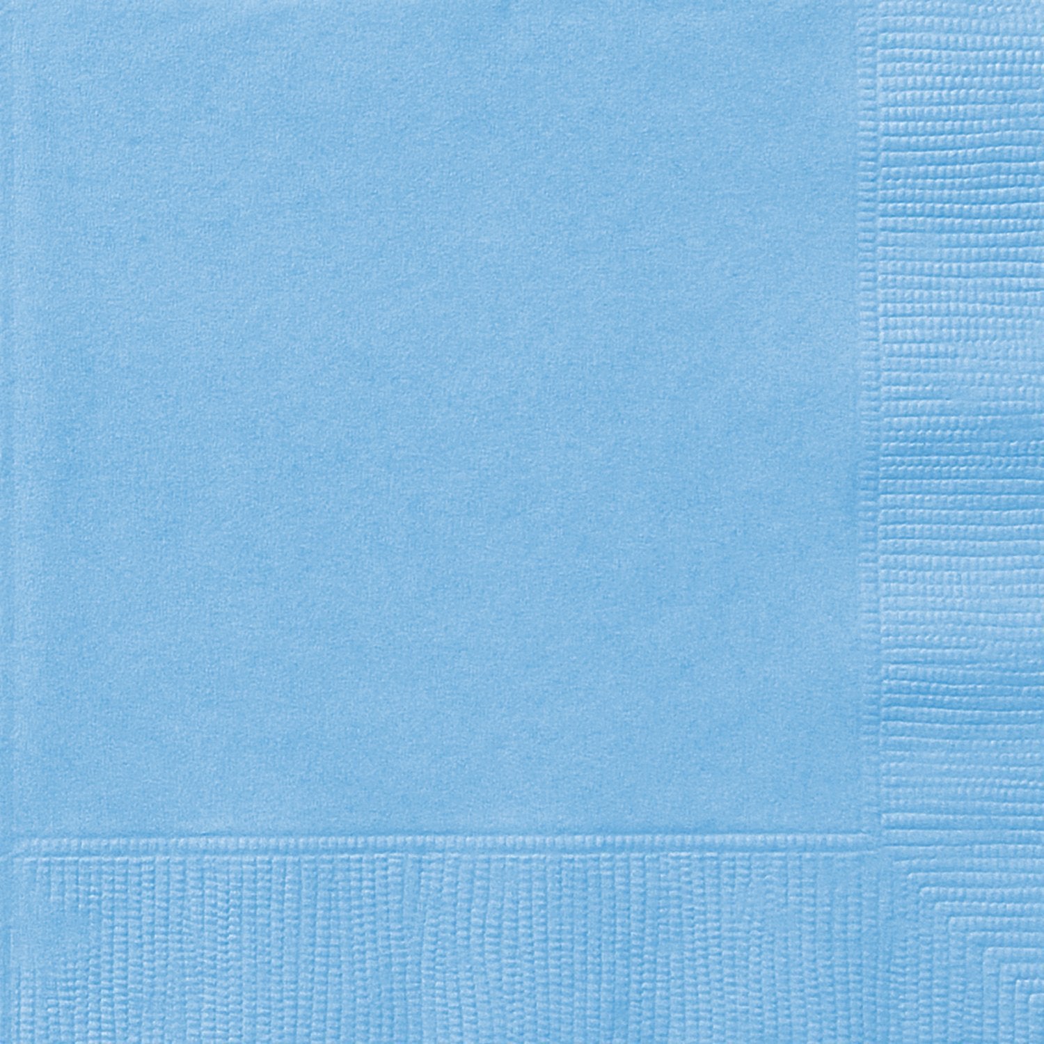 NAPKINS - BABY BLUE - PACK OF 20 - 2.99 GBP – Partica